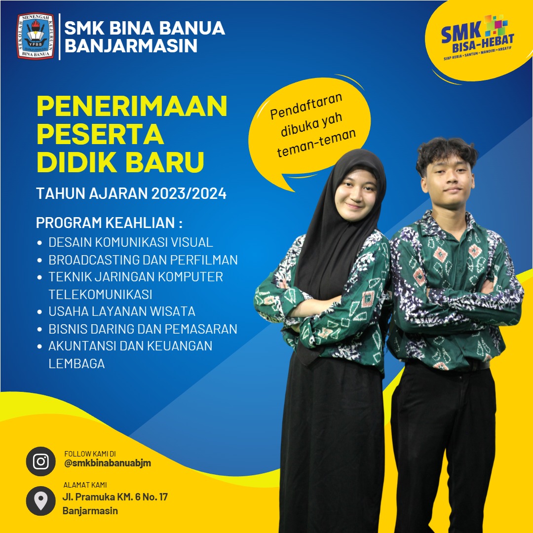 PPDB SMK Bina Banua Banjarmasin